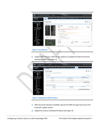 Configuring a failover cluster on a Dell PowerEdge VRTX | PDF