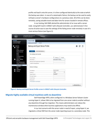 Efficient and versatile hardware management with Dell PowerEdge VRTX | PDF