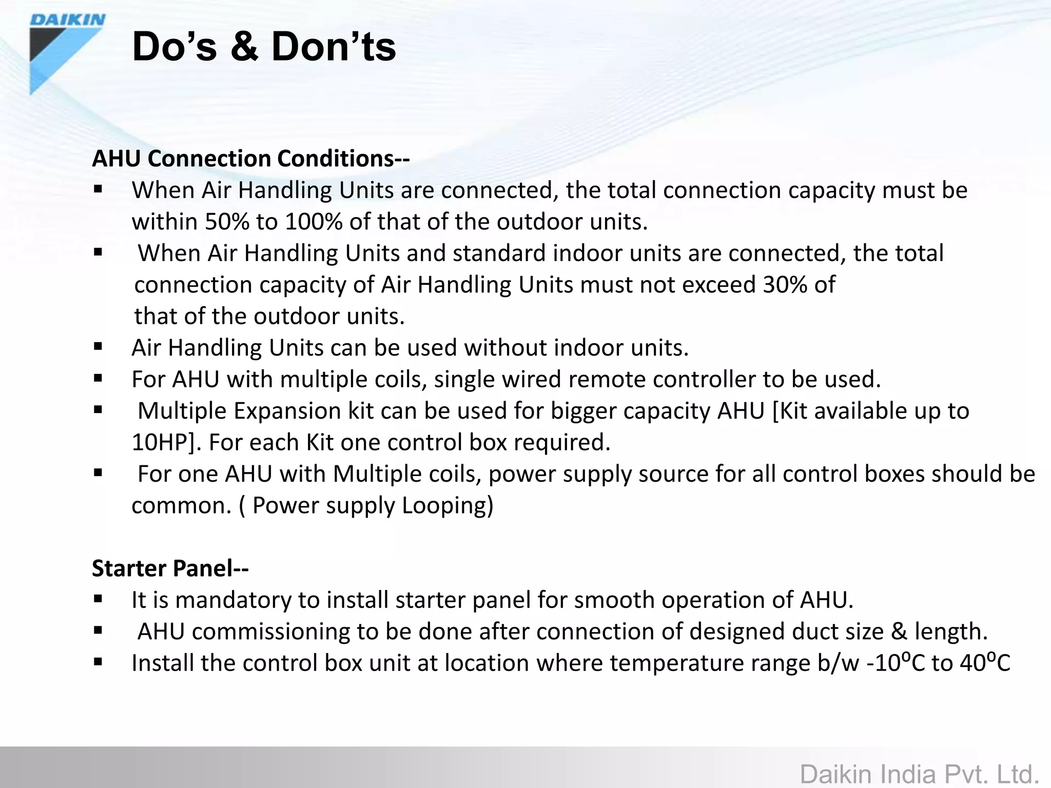 VRV Integration with AHU.pptx