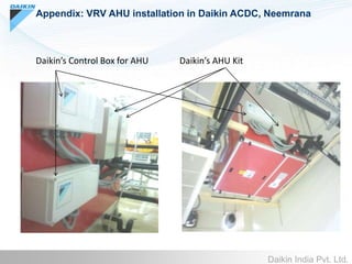 VRV Integration with AHU.pptx