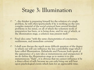 Lecture 3 - The Creative Process | PDF