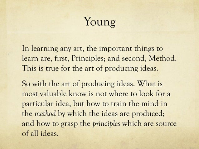 Lecture 3 - The Creative Process | PDF