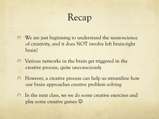 Lecture 3 - The Creative Process | PDF