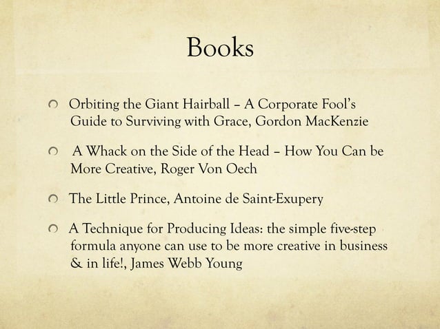 Lecture 3 - The Creative Process | PDF