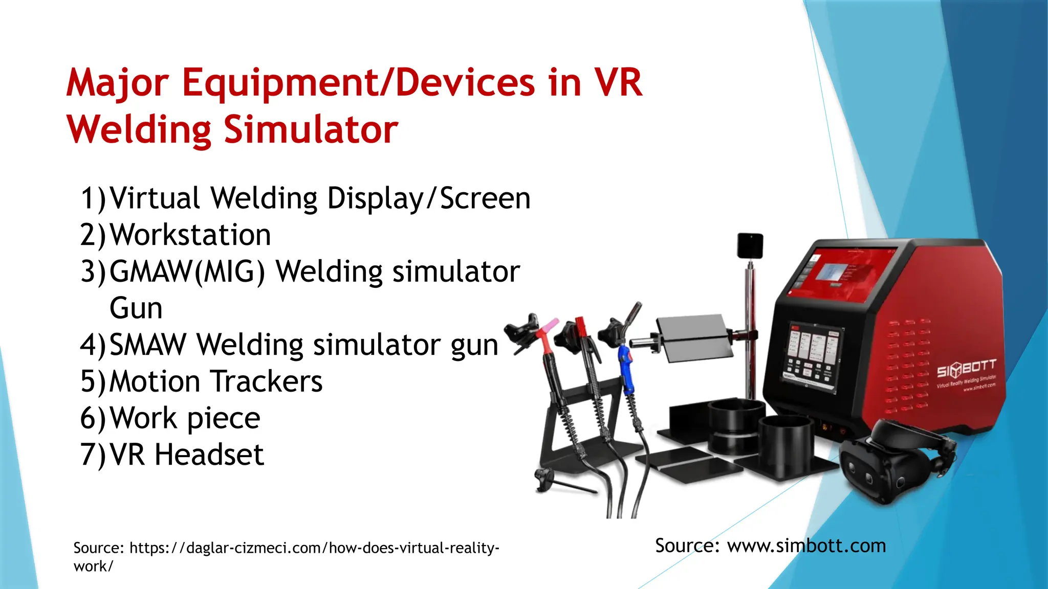 VR Welding simulator for Virtually practice welding using Simulator | PPT