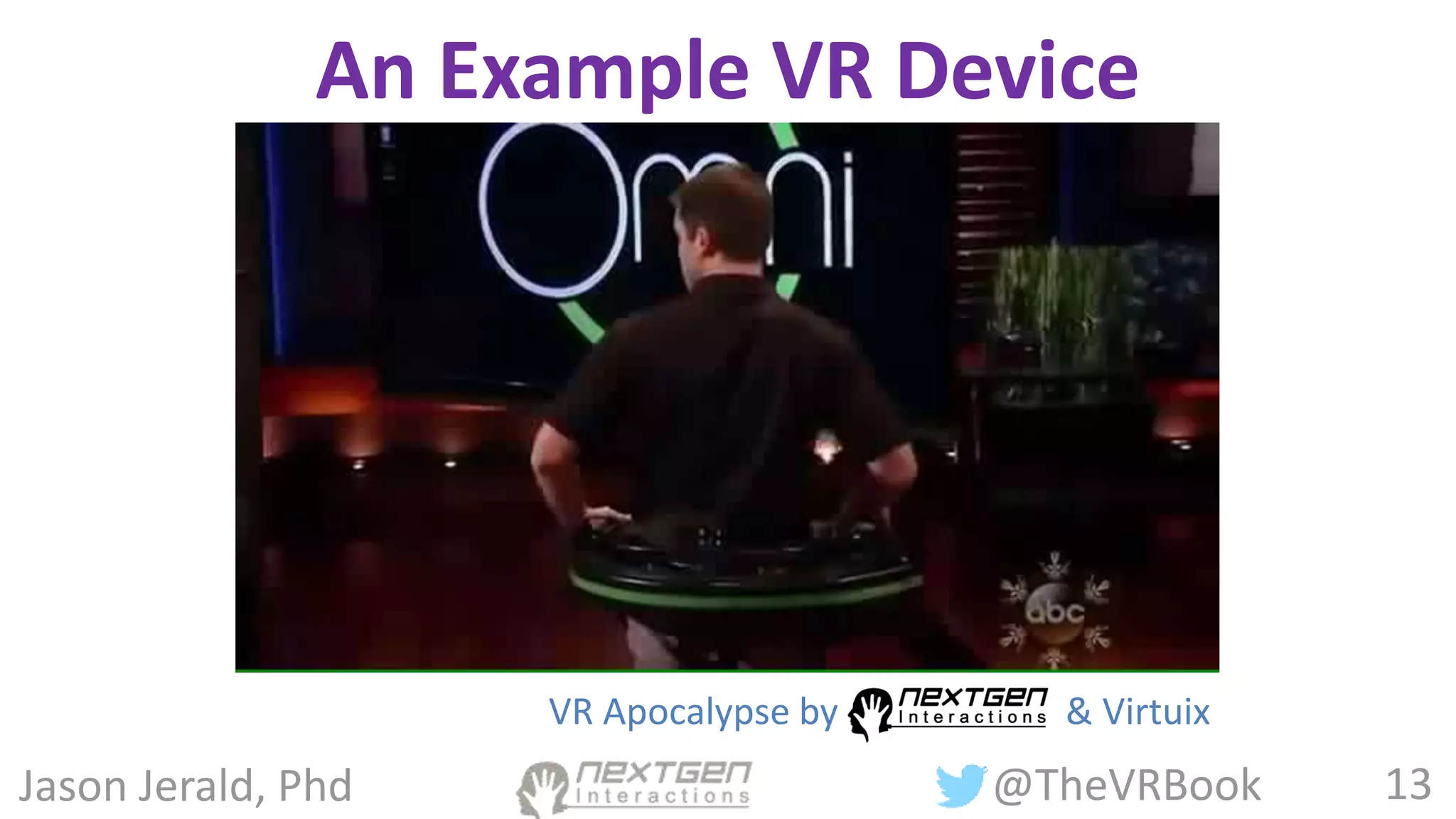 Human-Centered Design for Immersive Interaction - Jason Jerald | PPTX