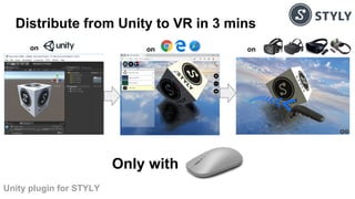 STYLY VRX presenation | PDF | Virtual Reality | Technology & Computing