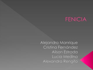 Fenicia | PPTX