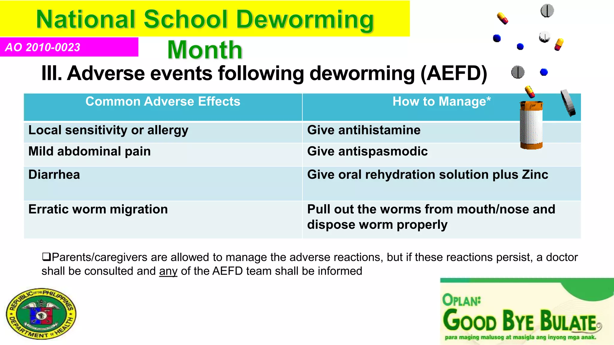 oplan alis bulate | PPTX