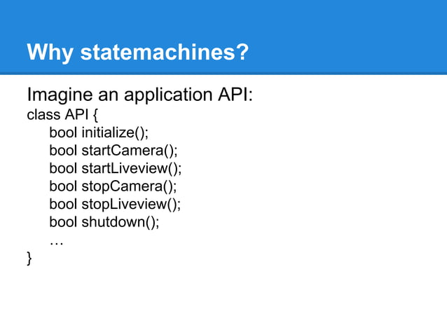 Boost statechart library | PPT