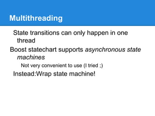 Boost statechart library | PPT