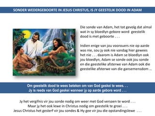 Vryheid deur die kruis | PPTX