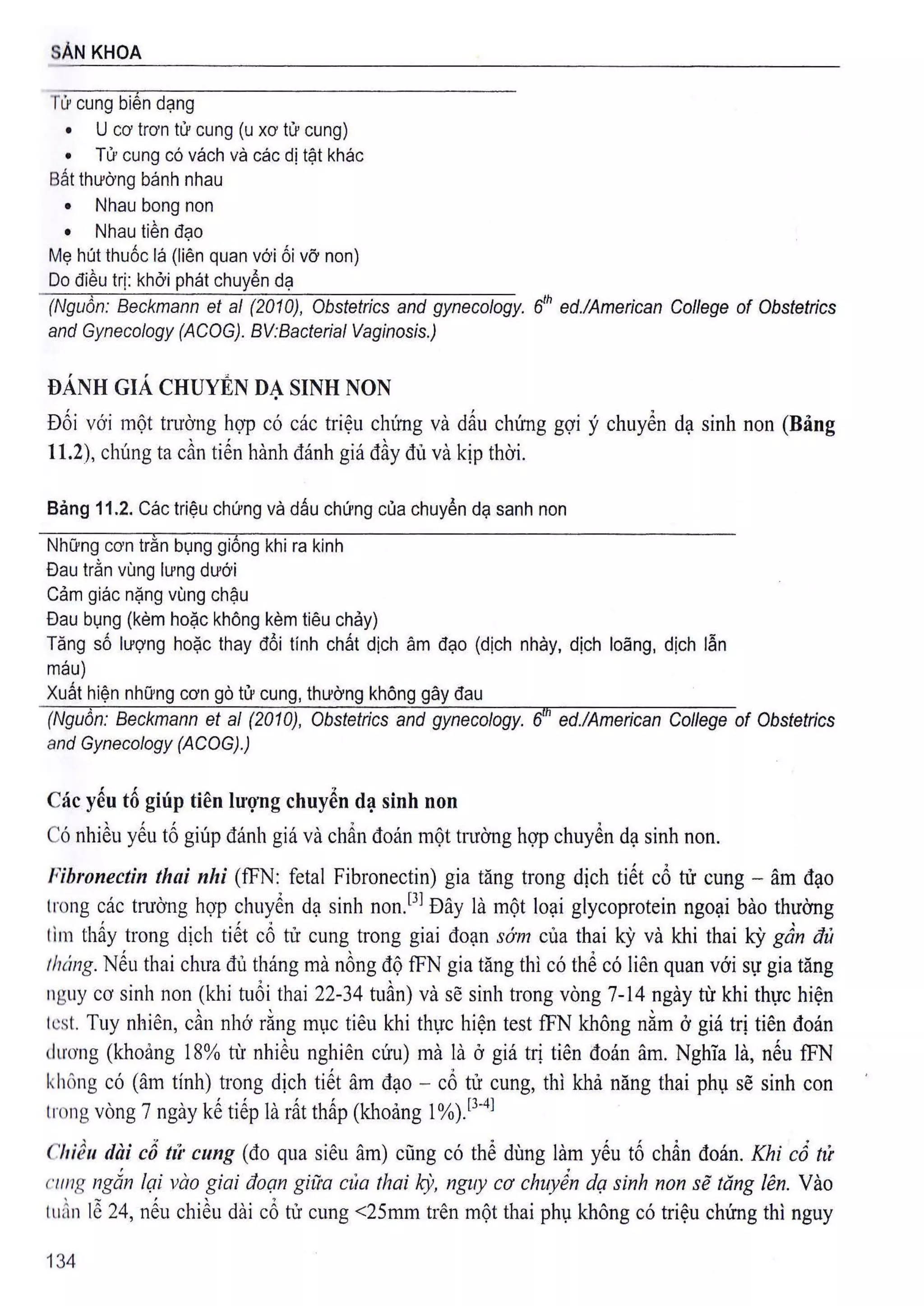 CHUYỂN DẠ SINH NON | PDF
