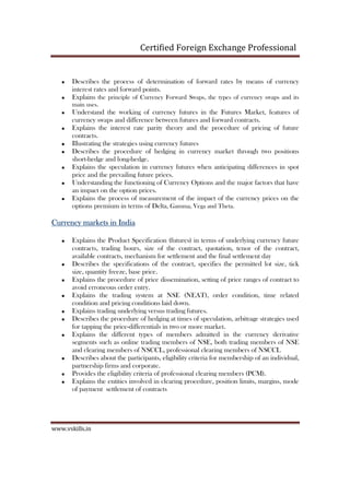 Certified foreign exchange professional-brochure | PDF