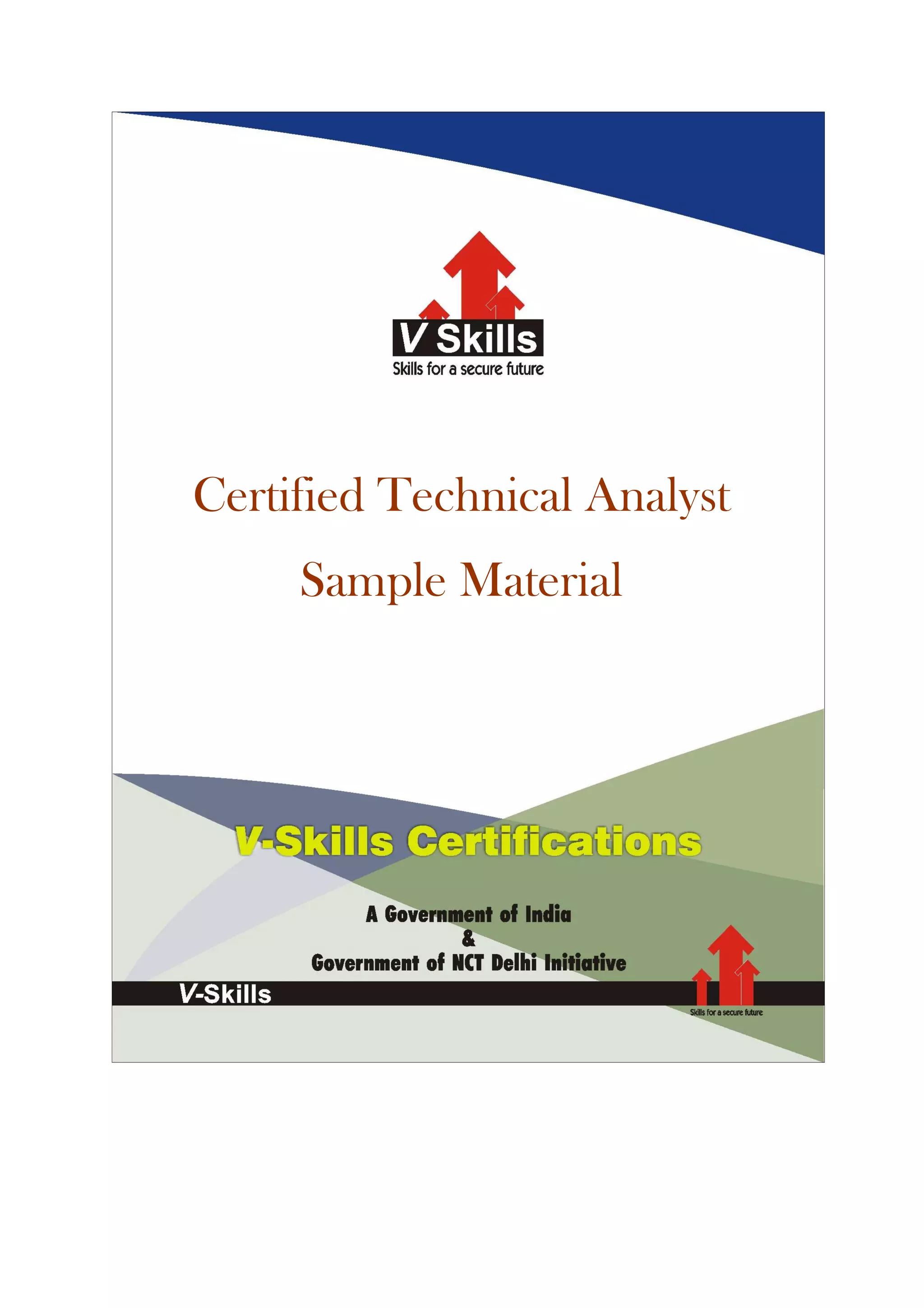 certified technical analyst sample material | PDF | Stocks and Bonds ...