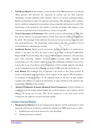 Vskills certified performance appraisal manager sample material | PDF