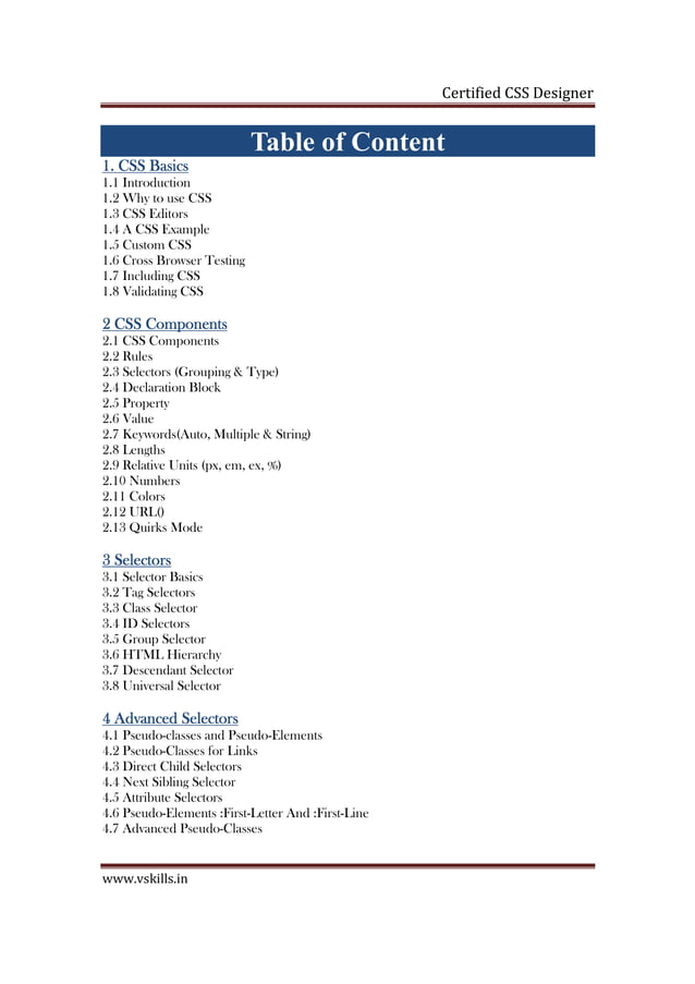 CSS Designer Certification | PDF | Web Design and HTML | Internet