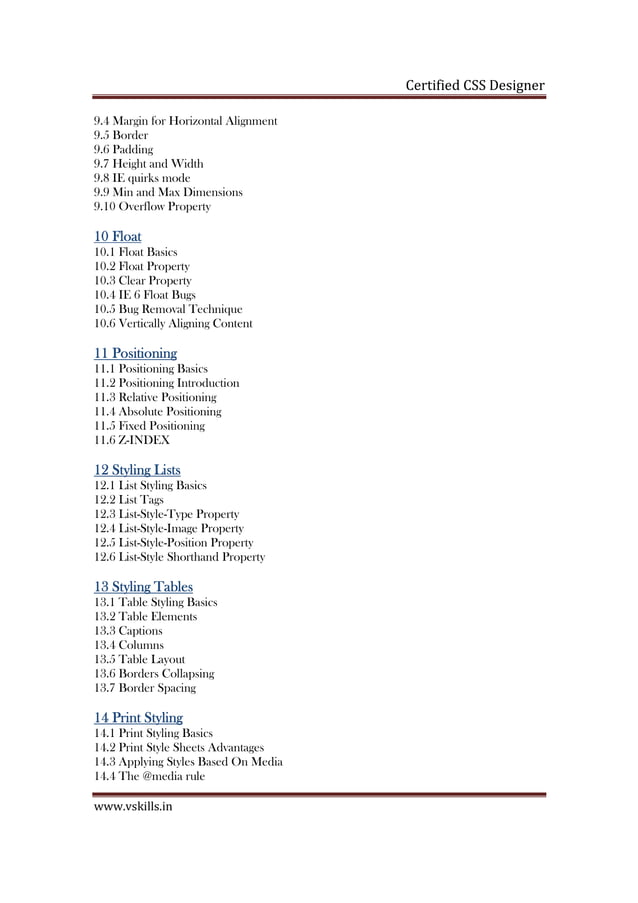 CSS Designer Certification | PDF | Web Design and HTML | Internet