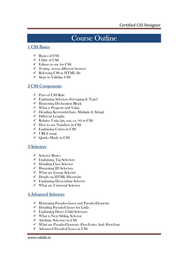 CSS Designer Certification | PDF | Web Design and HTML | Internet