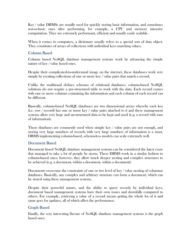 Vskills Apache Cassandra sample material | PDF | Databases | Computer Software and Applications