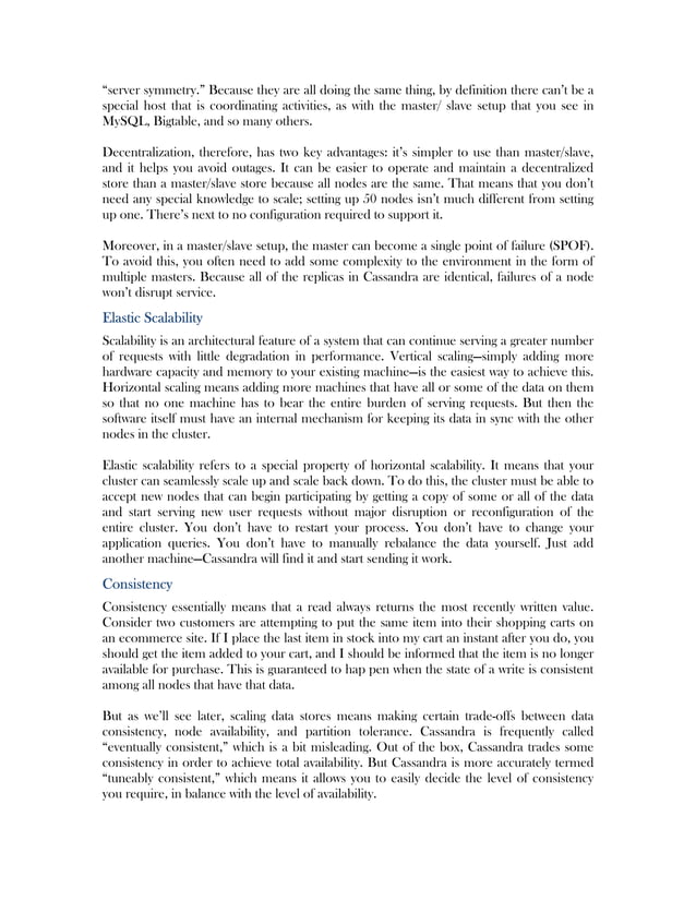 Vskills Apache Cassandra sample material | PDF | Databases | Computer Software and Applications