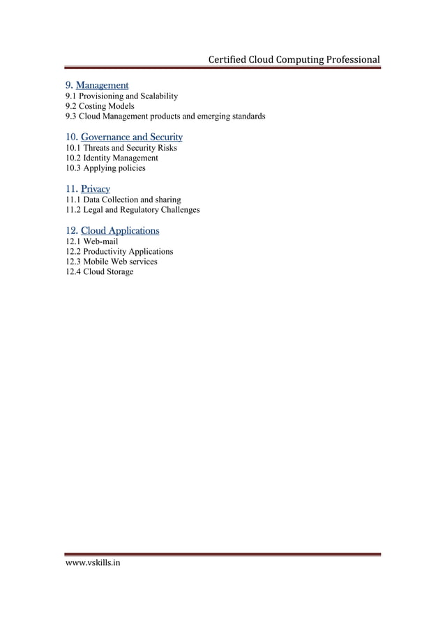 Cloud Computing Certification | PDF