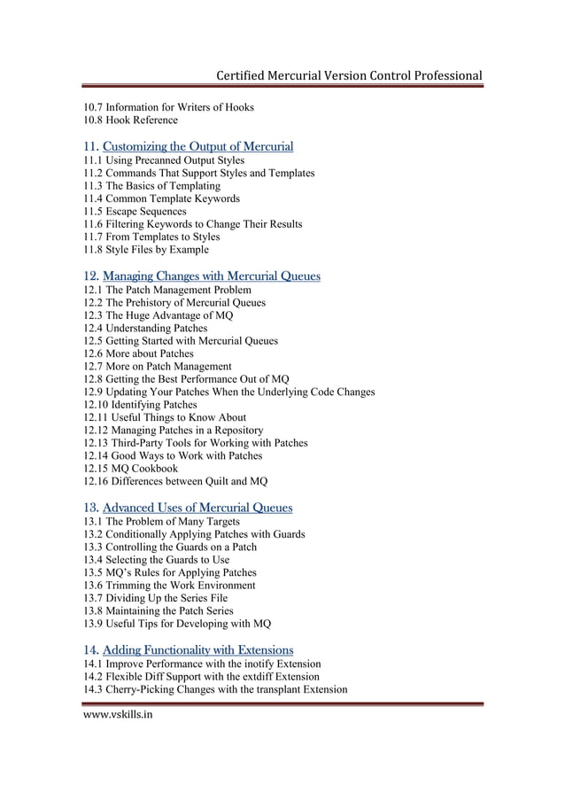 Mercurial Version Certification | PDF