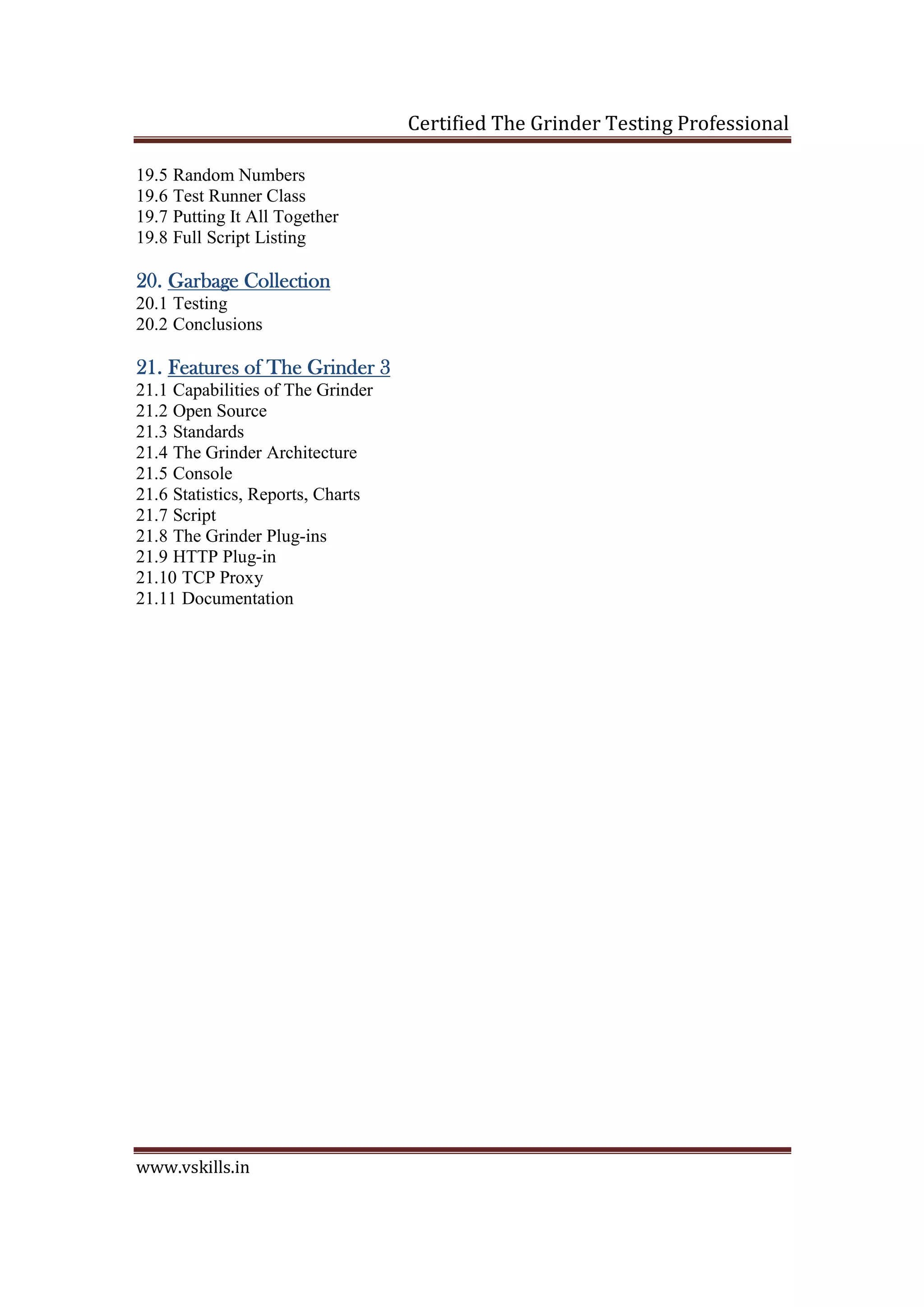 the grinder testing certification | PDF | Web Development | Internet