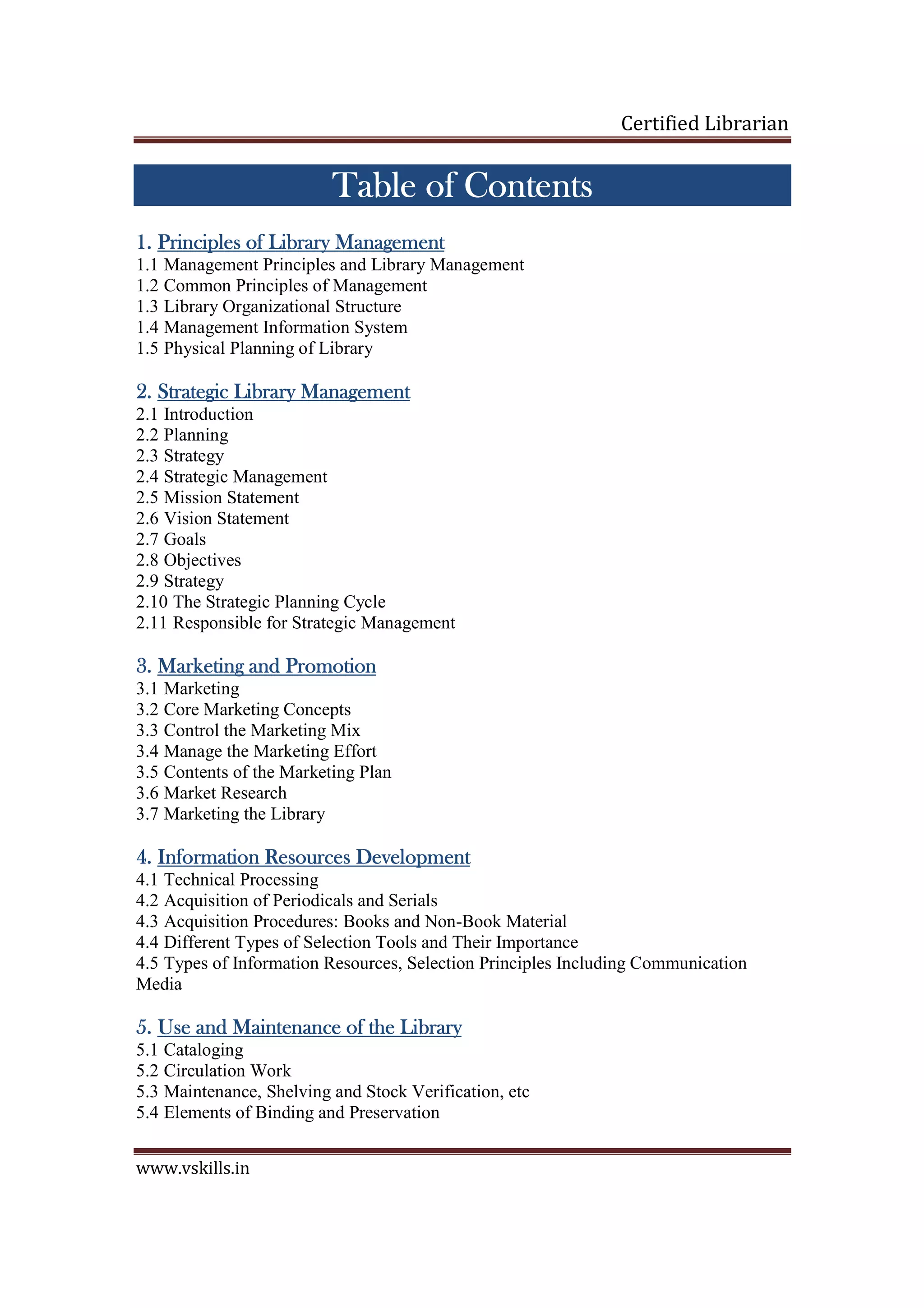 librarian certification | PDF