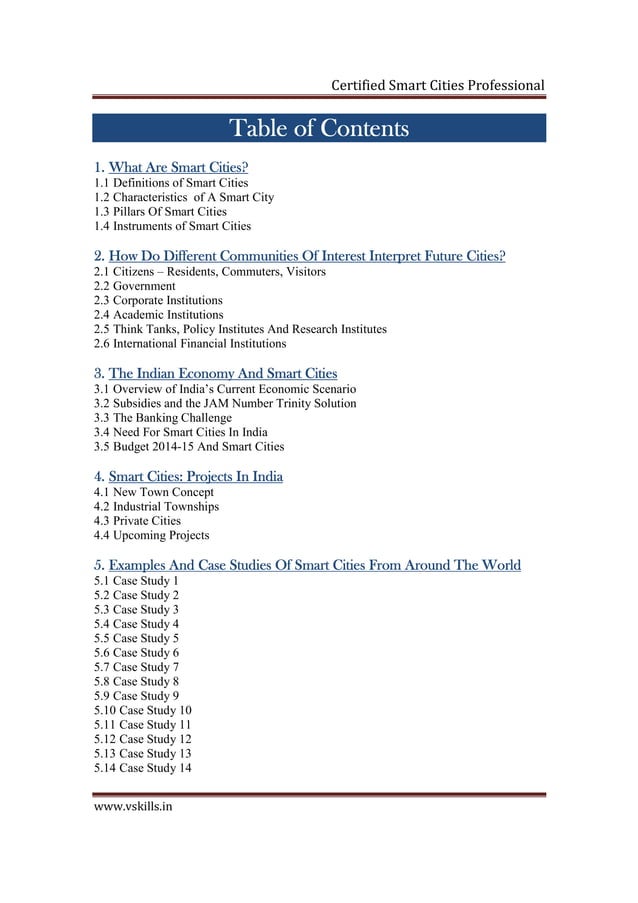 smart cities certification | PDF