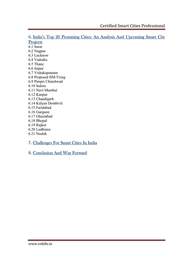 smart cities certification | PDF