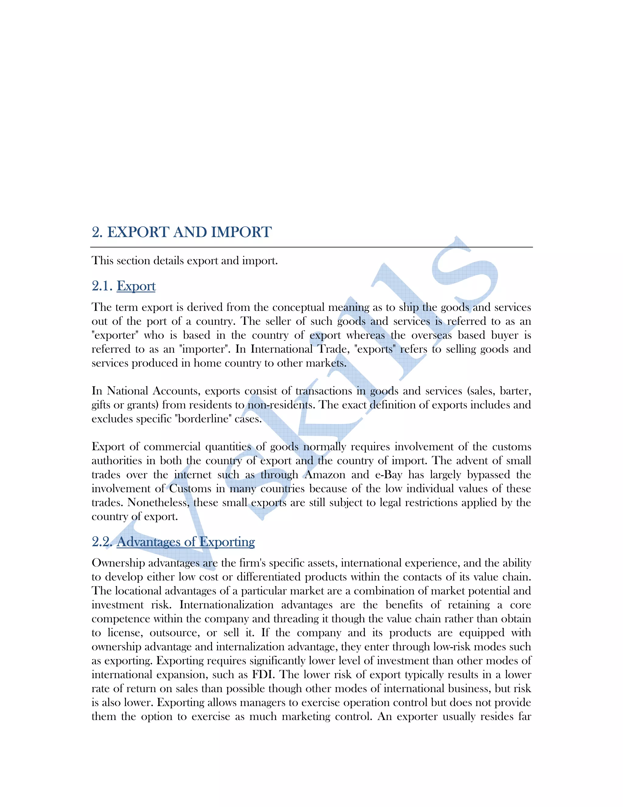 Vskills international trade and forex professional sample material | PDF