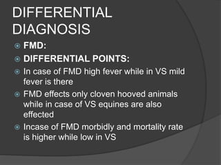 Vesicular stomatitis | PPTX