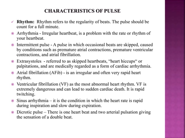 VITAL SIGNS FOR NURSING STUDENTS PPT 01 | PPT