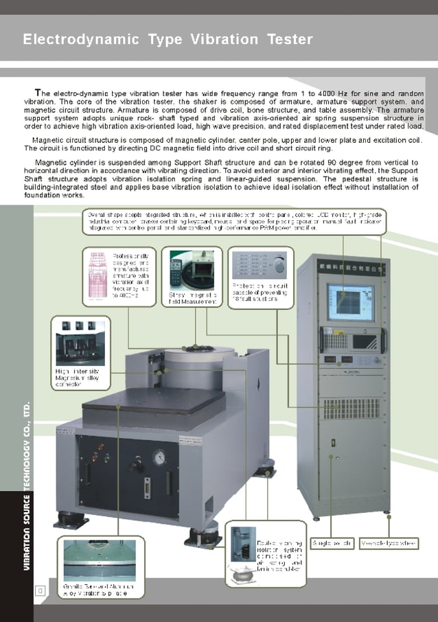 VS- Electrodynamic Type Vibration Tester | PDF