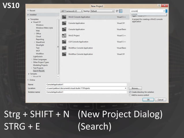 Visual Studio 11 die neue IDE | PPT