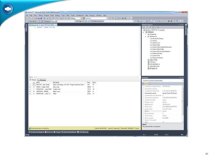 Exploring Visual Studio 2010