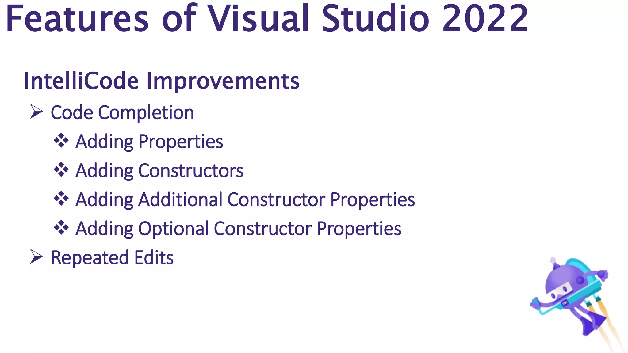 What's new in Visual Studio 2022 | PPTX | Computer Software and Applications | Computing