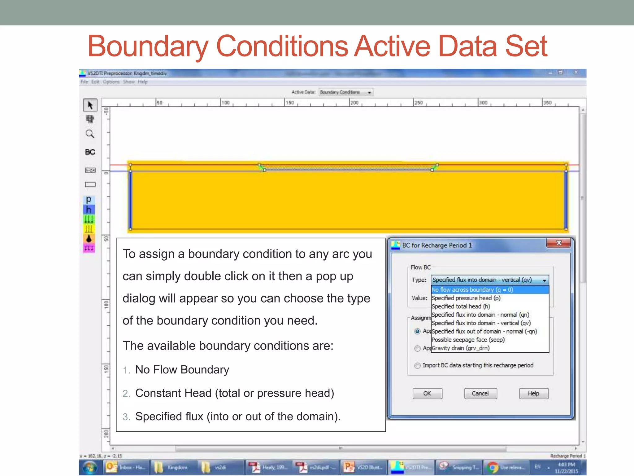 VS2D Tutorial - Unsaturated/ Vadose zone transient flow simulation | PPTX