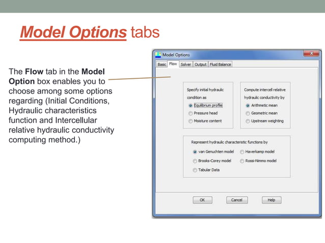VS2D Tutorial - Unsaturated/ Vadose zone transient flow simulation | PPTX