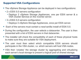 Introduction - vSphere Storage Appliance | PDF