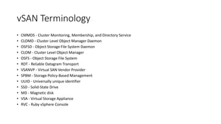vSAN architecture components | PPTX