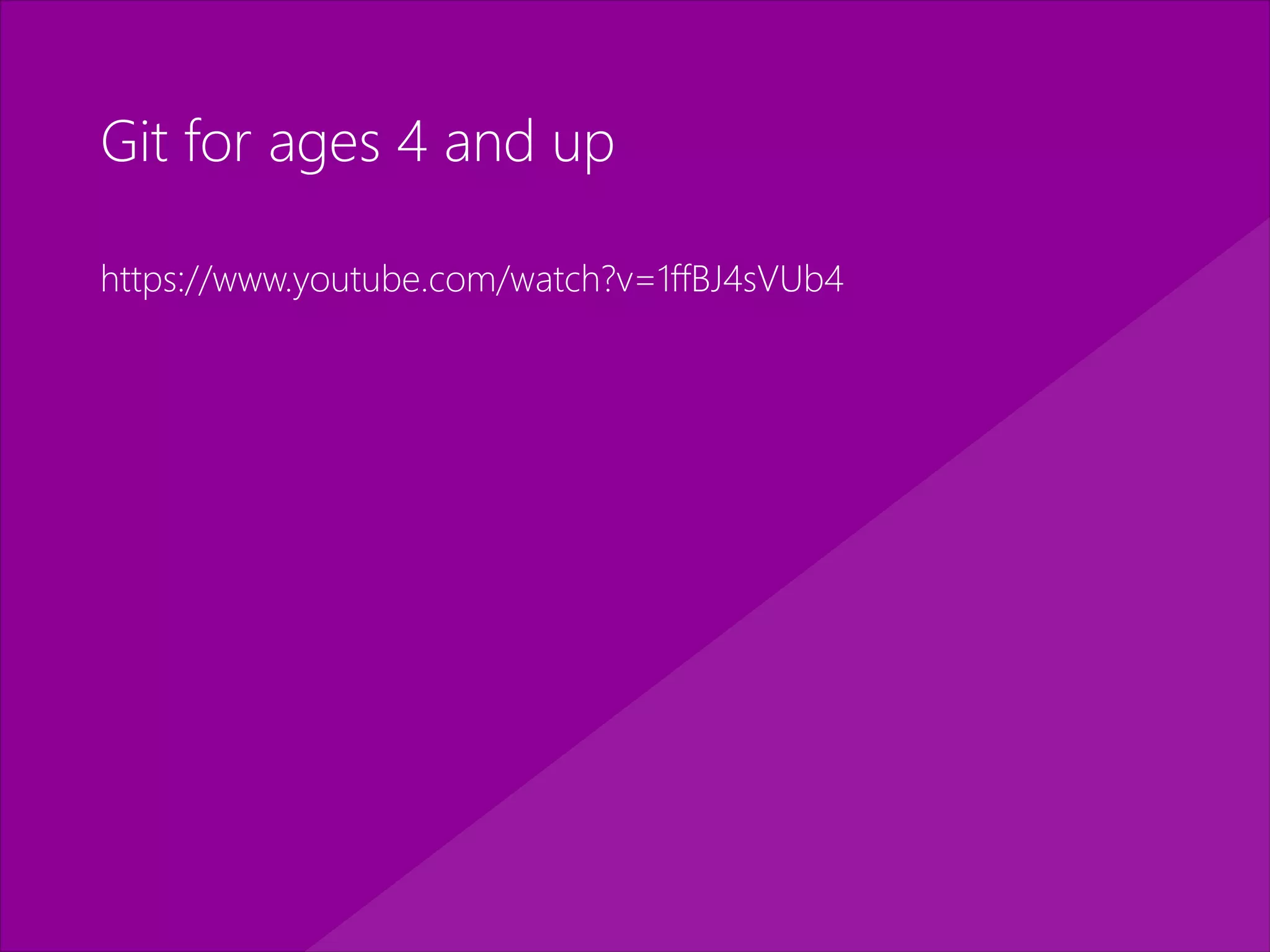 Visual Studio and the git workflow | PPTX