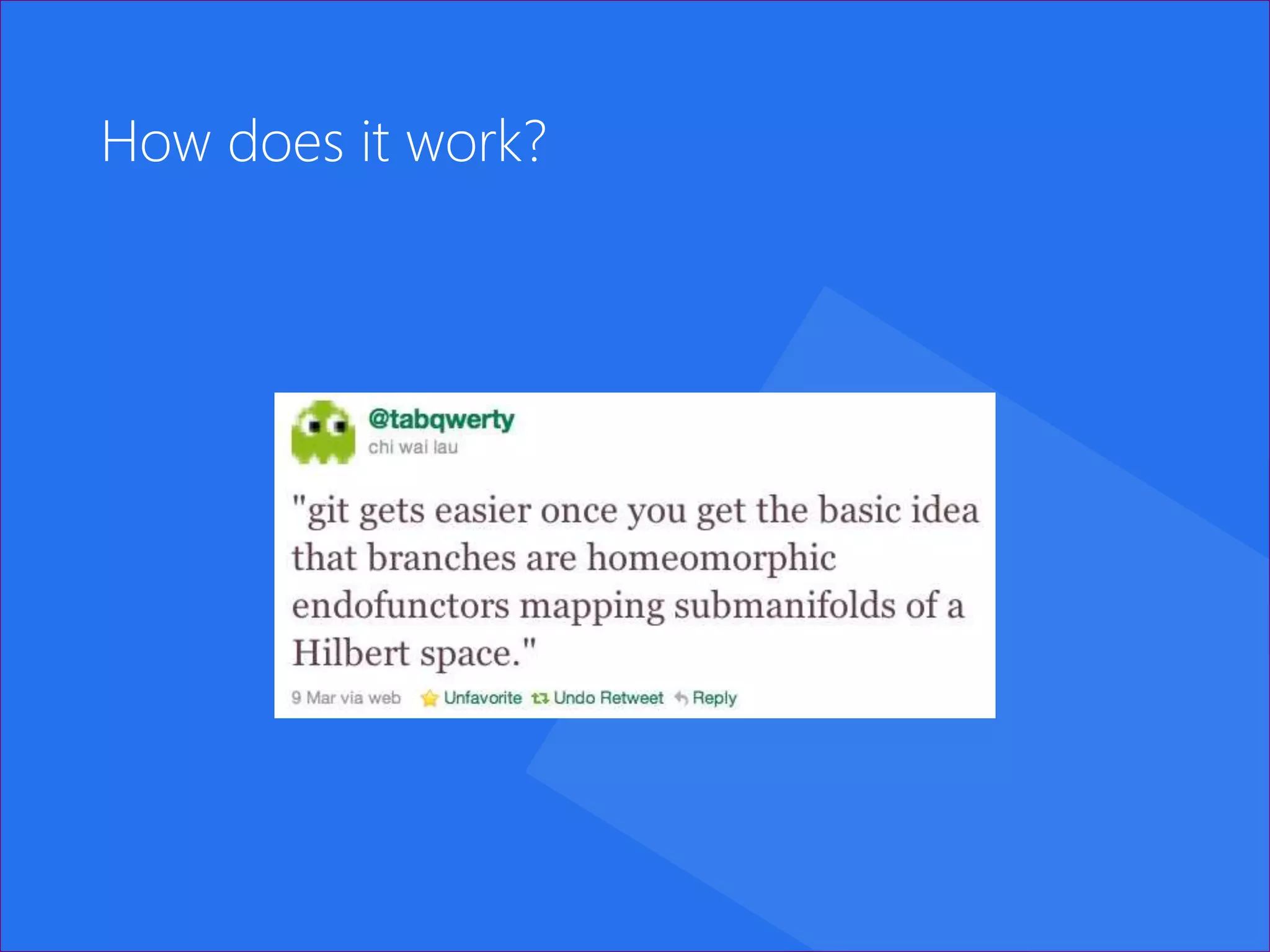 Visual Studio and the git workflow | PPTX