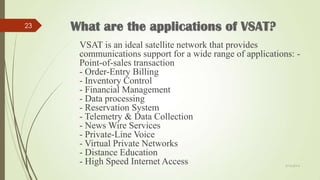 Vsat | PPTX | Computer Networking | Computing