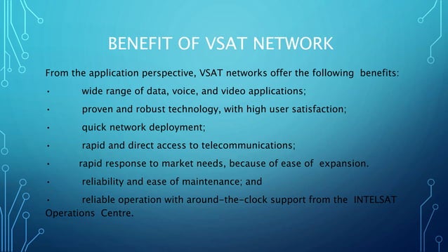 VSAT | PPTX | Computer Networking | Computing