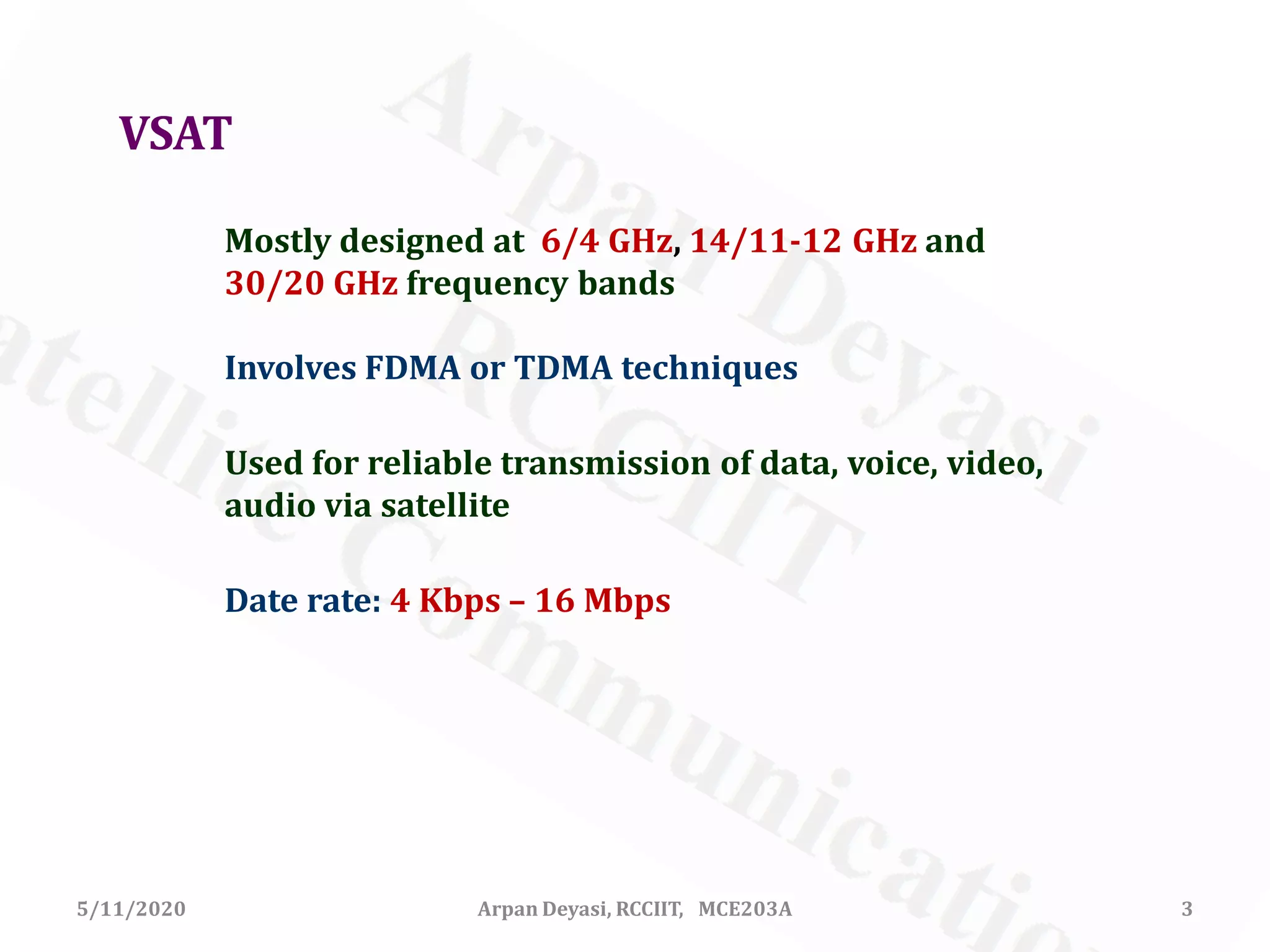 VSAT | PDF