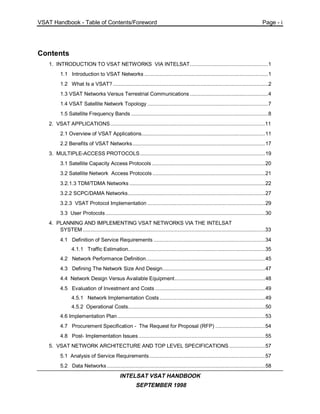 Vsat handbook | PDF