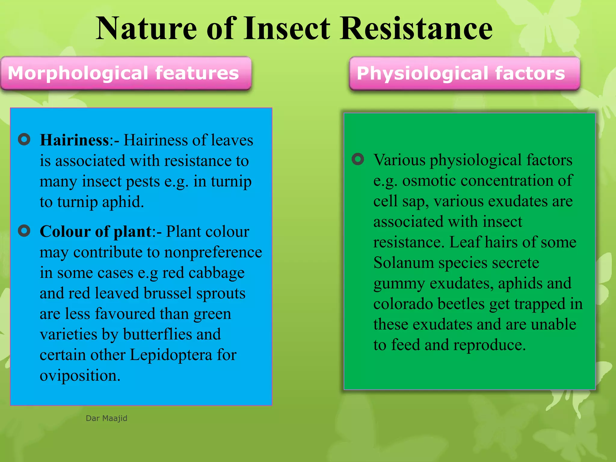 Breeding for insect pest stress in vegetable crops | PPTX