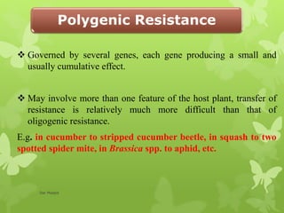 Breeding for insect pest stress in vegetable crops | PPTX | Agriculture ...